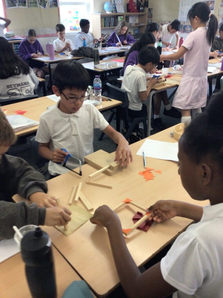 DT Fairground rides - Heymann Primary School