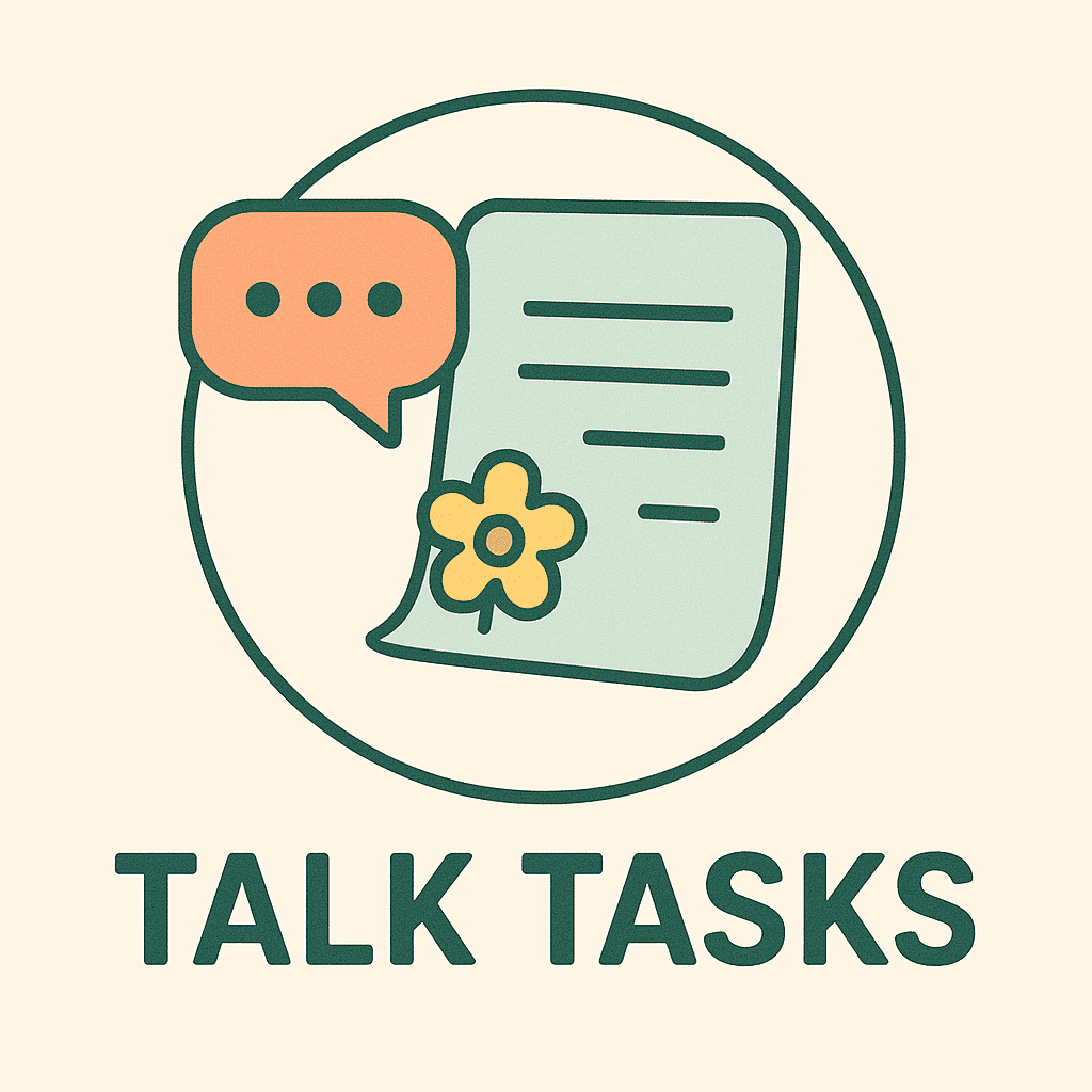 Talk Tasks 15.09.25 - Heymann Primary School