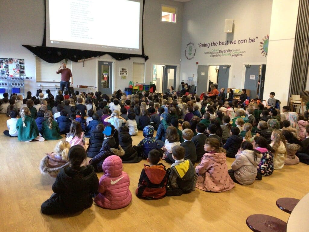 Nursery: Our First Singing Assembly - Heymann Primary School