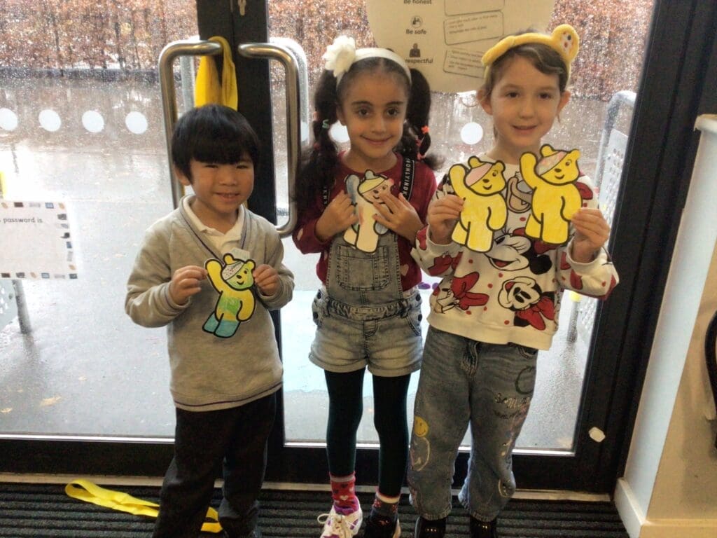 Pudsey day! 1T - Heymann Primary School